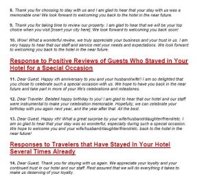 Get 35 Best Ways to Respond to Guest Reviews - Free Guide